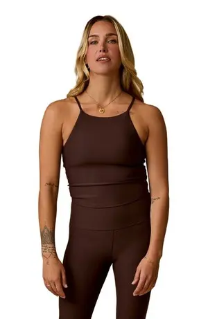 Carve Designs Boca Compression Tankini - Coffee