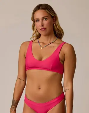 Carve Designs Breakers Compression Top - Watermelon
