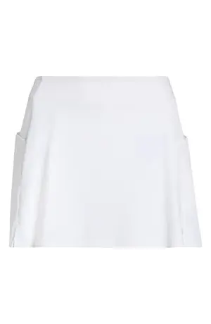 G/fore Knockout Mid-rise Scuba Knit Golf Skort - Snow