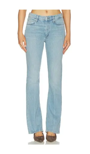 Rag & Bone Peyton Mr. Full Length Bootcut Jeans - Blue
