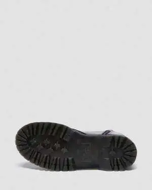 Dr. Martens Jadon Distressed Patent Leather Platform Boots