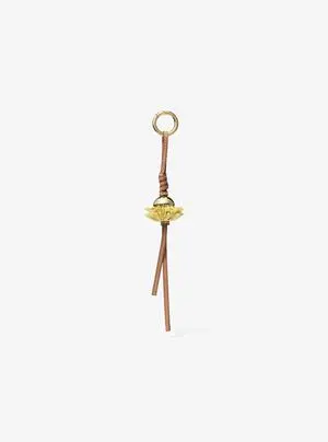 Michael Kors Leather Bag Charm - Yellow