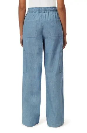 Scotch & Soda Straight Leg Chambray Pants