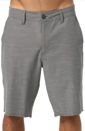 O'Neill Portola Water Resistant Hybrid Shorts - Gargoyle