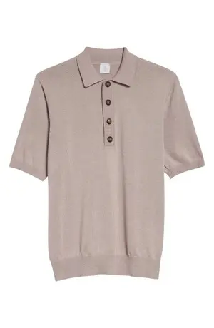 Eleventy Half Placket Polos For Men