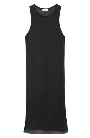 RIER Bias Sleeveless Wool Dress