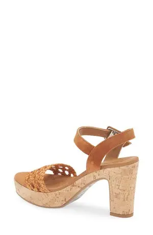 Cordani Tracy Platform Sandal - Brasile Cuoio