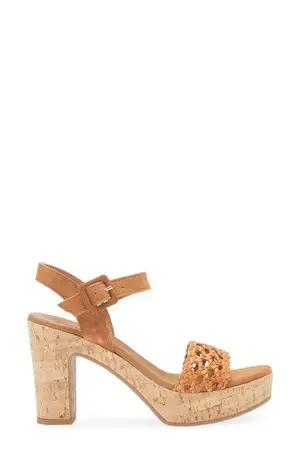 Cordani Tracy Platform Sandal - Brasile Cuoio