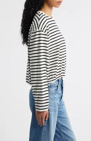 Madewell Tie-waist Cotton T-shirt