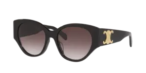Celine Maxi Triomphe Sunglasses Brown Gradient
