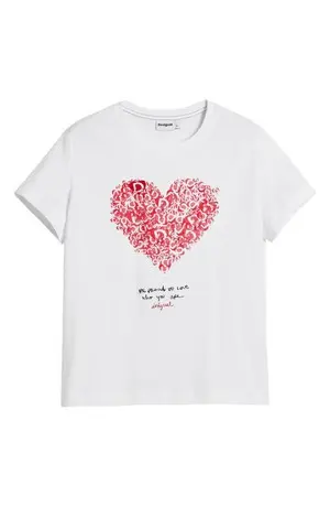 Desigual Love Graphic T-shirt