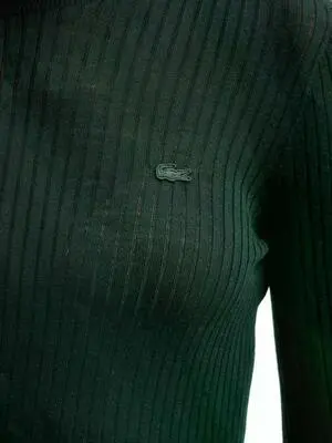 Lacoste Ribbed Long-sleeve Sweater - Green