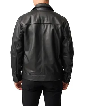 Rodd & Gunn Leadervale Leather Jacket