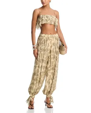 Hemant & Nandita Printed Harem Pants - Multi