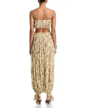 Hemant & Nandita Printed Harem Pants - Multi