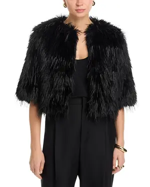 Bcbgmaxazria Faux Fur Jackets For Women