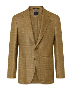 Zegna Cashmere, Linen And Silk Cardigan Jacket