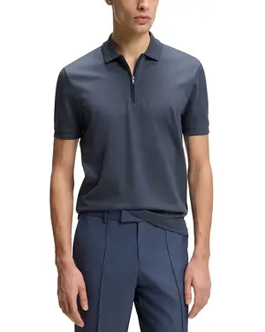 Men's Quarter-Zip Polo Shirts