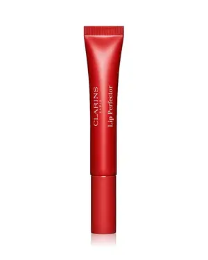 Clarins Lip Perfector Peptide Plumping & Hydrating Lip Gloss - Pomegranate Glow (pearly Cherry Red)