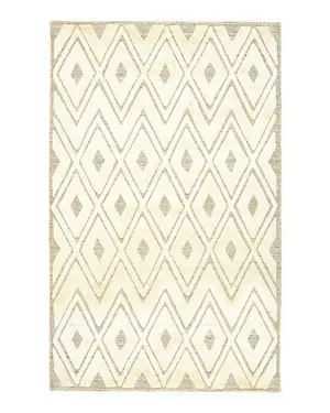 TIMELESS RUG DESIGNS Fulton S3400 Area Rug, 5' X 8 - Beige