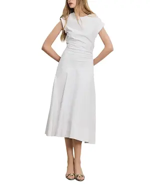 Knee Length White Dresses for Women