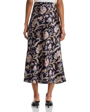 Veronica Beard Clover Printed Skirt
