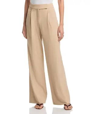 Veronica Beard Marbeau Pants - Stone Khak