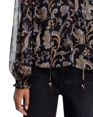 Veronica Beard Hickory Silk Blouse