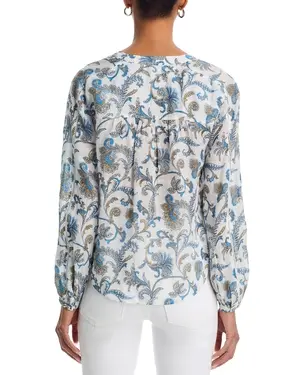 Veronica Beard Soleil Printed Blouse