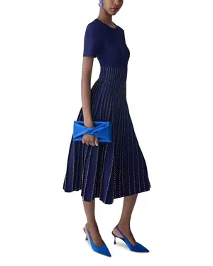 Carolina Herrera Bead Embroidered Dress - Midnight