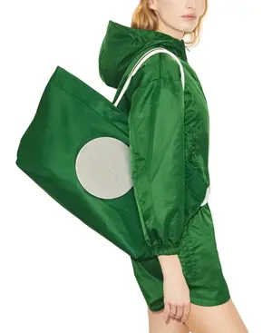 Tory Burch Ella Twist Reversible Tote - Basil