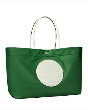Tory Burch Ella Twist Reversible Tote - Basil