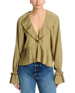 Ramy Brook Pleated Tops