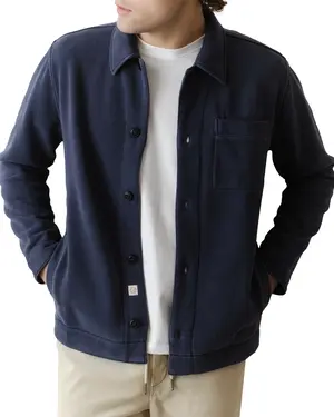 Marine Layer Cloud Nine Overshirt - Mood Indigo