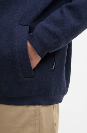 Barbour Cotton Zip Cardigan