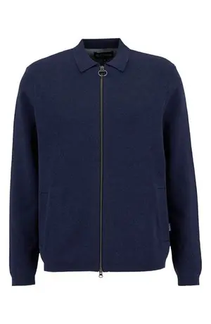 Barbour Cotton Zip Cardigan