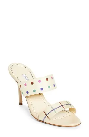 Manolo Blahnik Ralotapla Slide Sandal