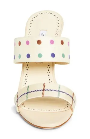 Manolo Blahnik Ralotapla Slide Sandal