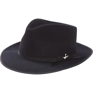 Stetson Stratoliner Fedora Hat - Black