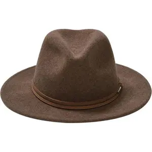 Stetson Explorer Fedora Hat - Brown Mix