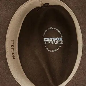 Stetson Explorer Fedora Hat - Brown Mix