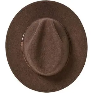 Stetson Explorer Fedora Hat - Brown Mix