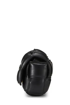Bottega Veneta Maxi Intrecciato Padded Candy Cassette - Black