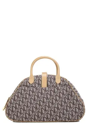 Dior Trotter Canvas Saddle Bowler - Beige