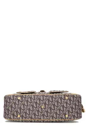 Dior Trotter Canvas Saddle Bowler - Beige