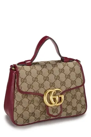 Gucci Gg Marmont Top Handle Bag