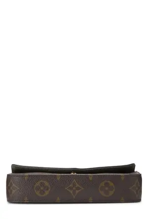 LOUIS VUITTON Monogram Felicie Strap & Go - Brown