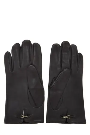 Saint Laurent Lambskin Leather Gloves