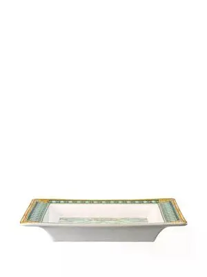 Versace Scala Del Palazzo Verde Dish