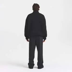 SKIMS Quarter Zip | Black | Large | Sherpa